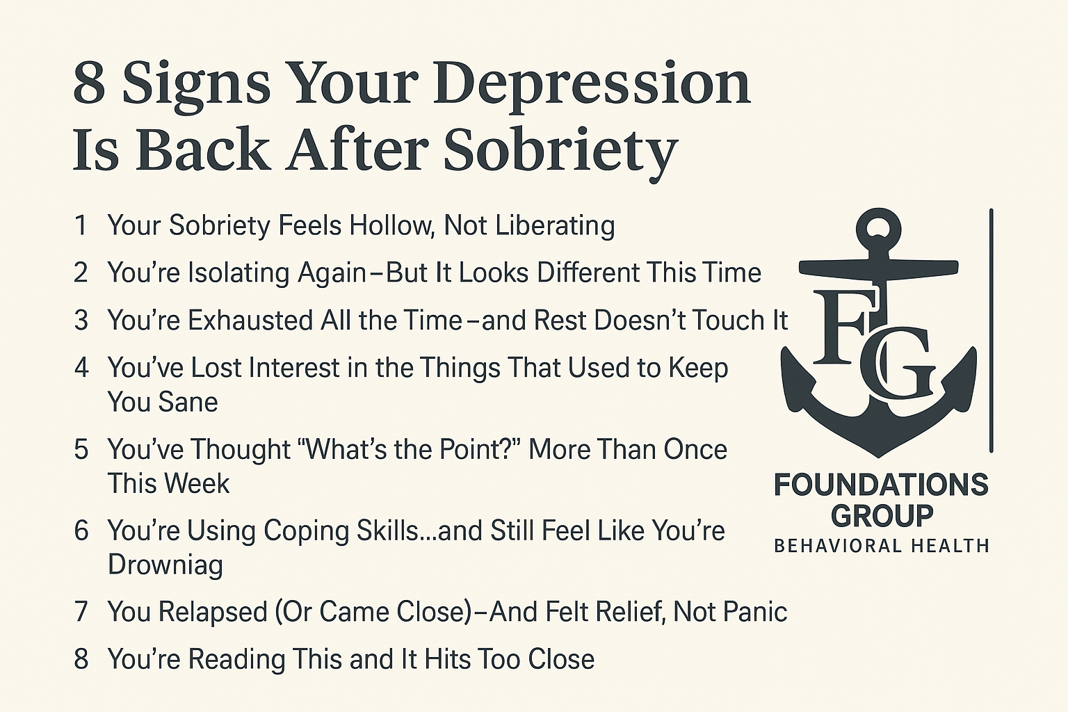 How to Know It’s Time for Depression Treatment
