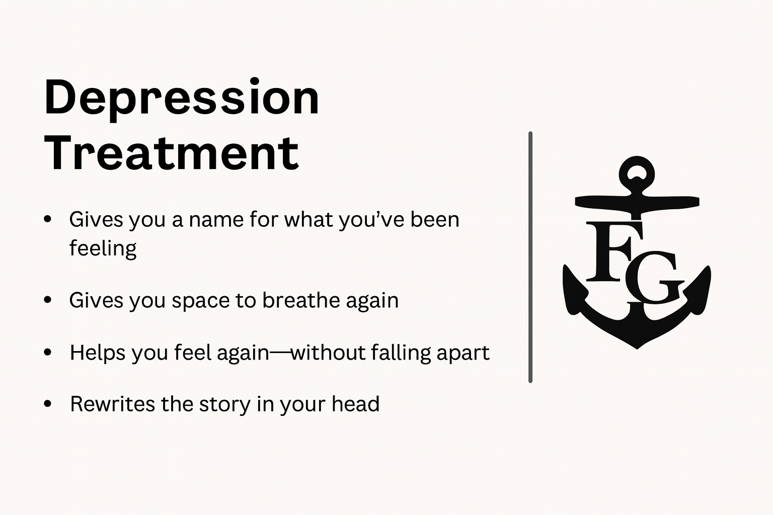 How Depression Treatment Can Change Your Life